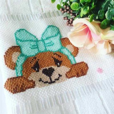 Ponto cruz infantil 50 modelos e gráficos delicados para as crianças