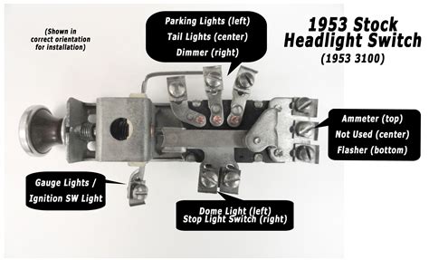 Headlight Switch Wiring Diagram Chevy Truck