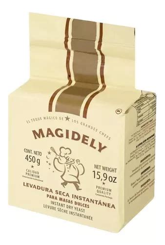 Levadura Seca Instantanea Para Masas Dulces Magidely 450gr