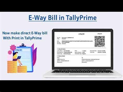 How To Generate E Way Bill In Tally Prime Generate E Way Bills Online