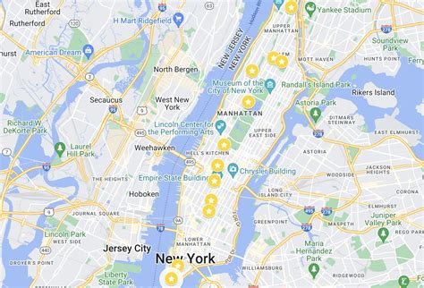 New York City Walking Tour Map Free Infoupdate Org