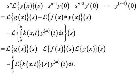 solving nth order integro differential equations using the combined laplace transform adomian