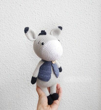 Patr N Gratis Oliver El Burro Juguete Amigurumi Crochetisimo