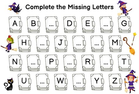 Juego Educativo Para Completar Las Letras Que Faltan Con Dibujos