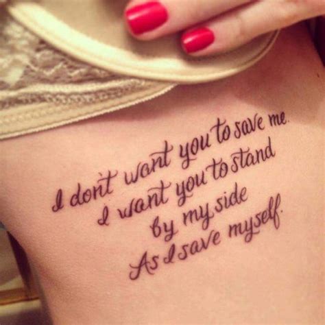 67 Inspirational Tattoo Quotes For Women Page 35 Of 67 Kornelia Beauty
