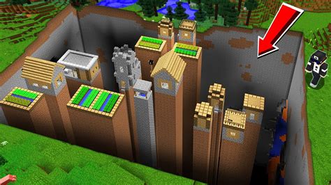 WAS PASSIERTE MIT DEM VILLAGER DORF IN MINECRAFT YouTube