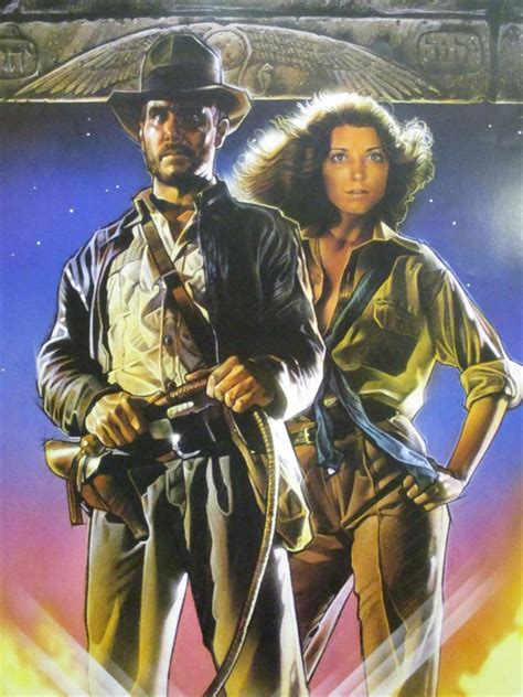 Raiders Of The Lost Ark Poster US 1 Sheet 1981 Struzan Drew