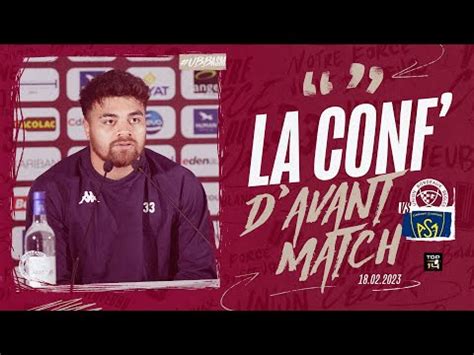La Conf de Presse avant UBB ASM Médias UBB TV Union Bordeaux