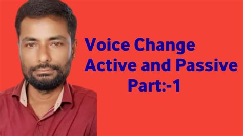 Voice Change Active And Passive English Grammar YouTube