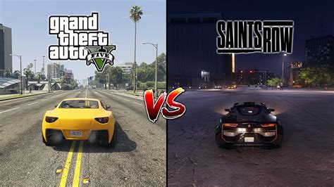 GTA 5 Vs Saints Row 2022 Comparison YouTube