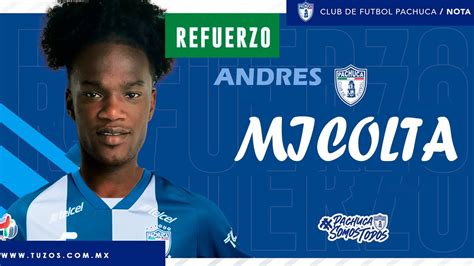 As Juega Andr S Micolta Nuevo Jugador De Pachuca Youtube
