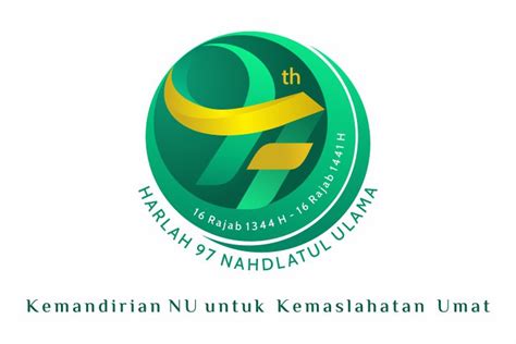 Logo Dan Tema Harlah Ke 97 Nu Vector Png Blog Paperplane