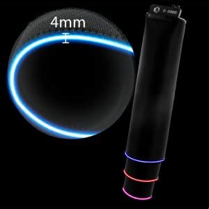 EMPIRE GAMING Dark Rainbow Alfombrilla Raton Gaming RGB LED 12 Modo