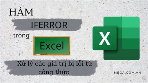 H Ng D N S D Ng H M Iferror Trong Excel