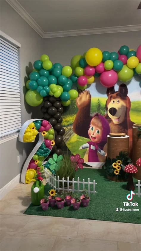 Toda La Vida Comercio An Nimo Fiesta Tematica Masha Y El Oso Para Ni O
