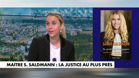 L avocate Sarah Saldmann présente son livre Se protéger c est gagner