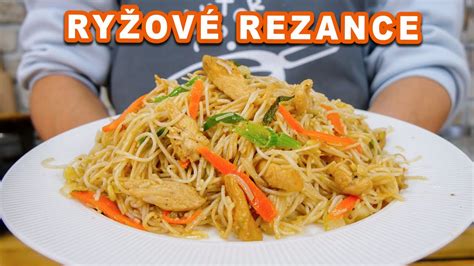 Ryžové rezance s kuracím mäsom Viktor Nagy recepty YouTube