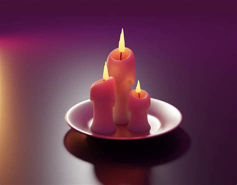 Candle Burning Animation On Behance