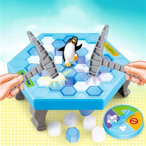Jogo Pinguim Game Quebra Gelo Brinquedo Interativo Brinquedo Mercadolivre