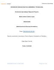 KARI U1 EA MACL Pdf Evidencia De Aprendizaje Unidad 1 DIVISION DE