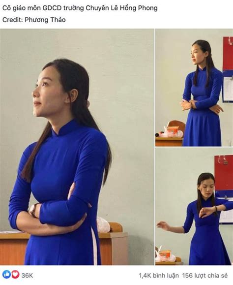 Cô giáo diện áo dài trên lớp đẹp tựa nàng thơ trong sách Ngữ văn được