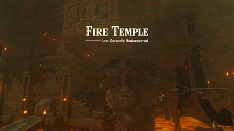 Legend Of Zelda Tears Of The Kingdom Fire Temple Guide Dungeon