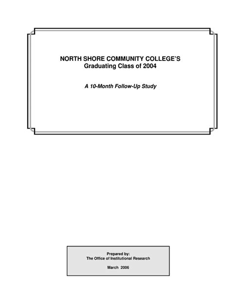 Fillable Online Myweb Northshore ALL GRADUATES Myweb Northshore Fax