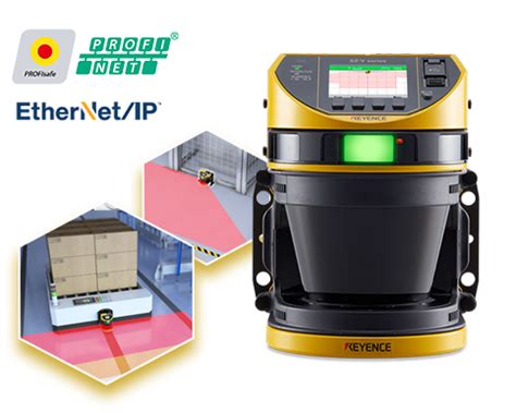 NEW Expanded Network Applications Safety Laser Scanner SZ V Series