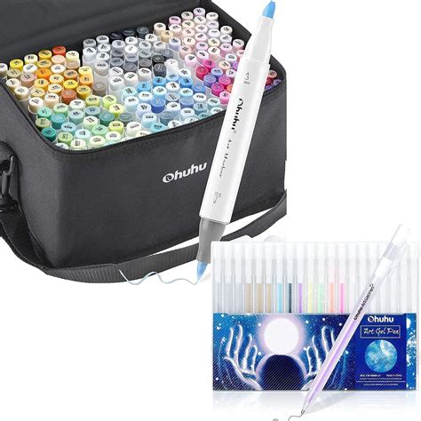 Amazon Ohuhu Alcohol Brush Markers Color Art Markers Set
