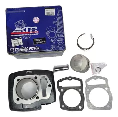 Kit Cilindro Piston Akt Re Xm Ttr Ttx Cr Original Env O Gratis
