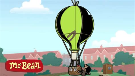 ویدیو Hot Air Balloon Bean Mr Bean Animated Season 1 Funny Clips