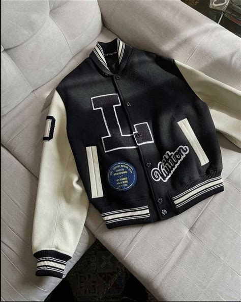 Louis Vuitton X Virgil Abloh Varsity Jacket RockStar Jacket