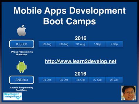 learn2develop ios and android boot camps