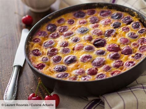 Clafoutis aux cerises facile découvrez les recettes de Cuisine Actuelle