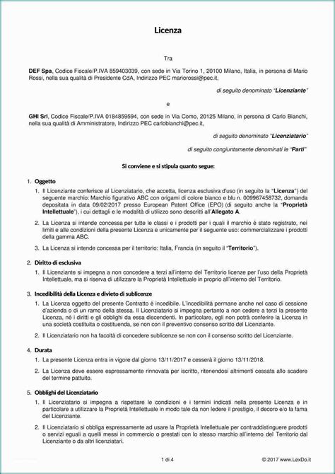 45 Fac Simile Contratto Appalto Lavori Edili Ristrutturazione