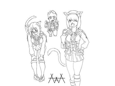 Scholar Girls By Aaaninja On Deviantart