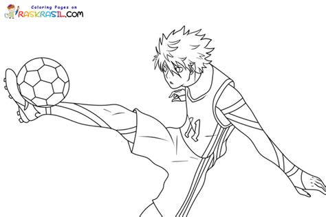 Dibujos De Blue Lock Para Colorear
