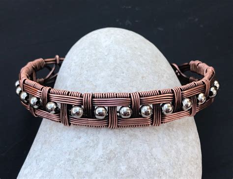 TUTORIAL Amelie Bracelet PDF Pattern Book Wire Wrap Weave Jewelry