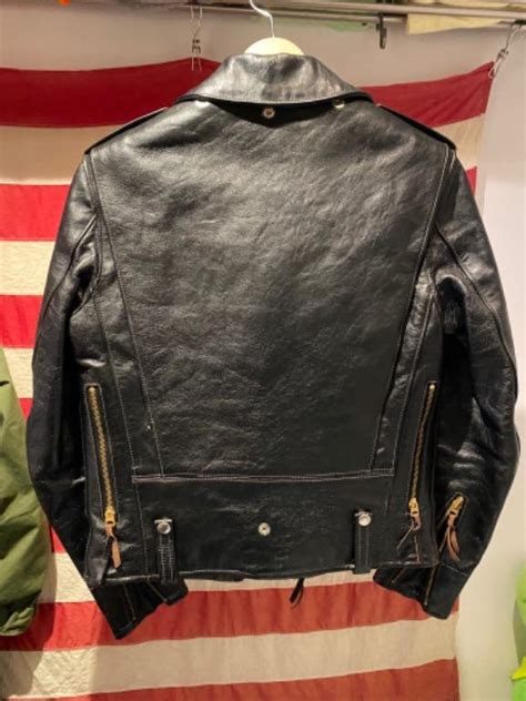 The Real McCoy Buco J 24 Horse Hide Biker Jacket 男裝 外套及戶外衣服 Carousell