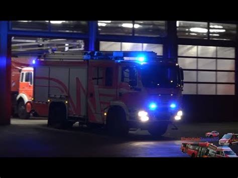 Hlf Bf Wiesbaden Fw Innenstadt Youtube