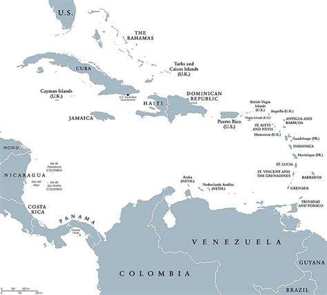 Indias Occidentales Worldatlas
