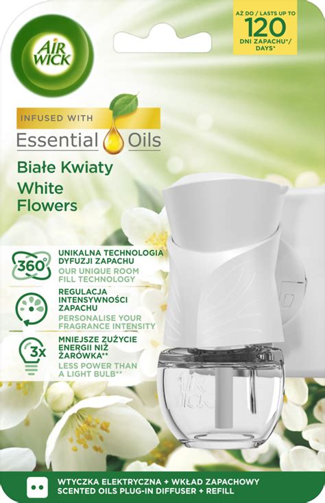 AIR WICK Essential Oils elektryczny odświeżacz powietrza i wkład