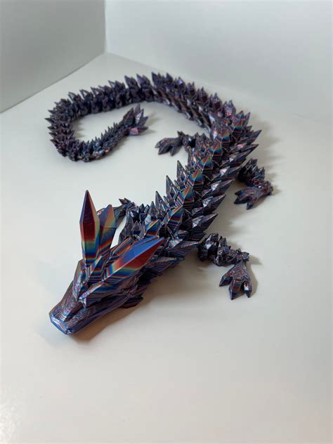 Articulating 3d Printed Crystal Dragon Artofit