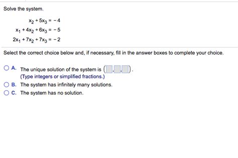 solved the augmented matrix of a linear system has been