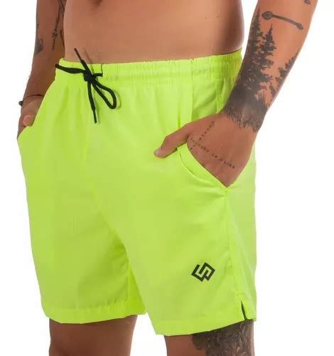 Bermuda Short Praia Mauricinho Florescente Premium Masculino