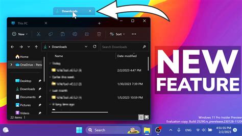 How To Enable New Feature For Tabs In File Explorer In Windows