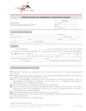 Preenchível Disponível static cm fafe 18 PEDIDO DE VISTORIA PARA