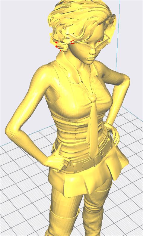 Sexy Fashion Girl Figure by Onur Yıldırım Download free STL model