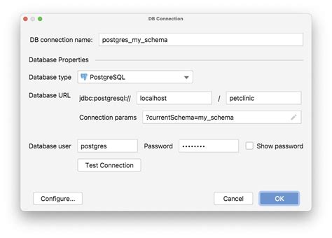 Database Connections Intellij Idea Documentation