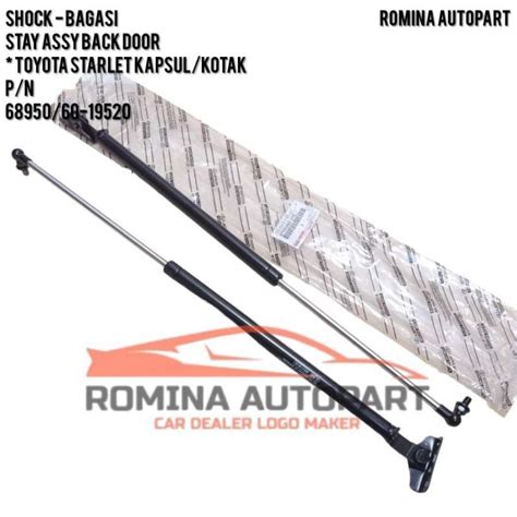 Jual Shock Bagasi Pintu Belakang Toyota Kijang Starlet Kotak Kapsul